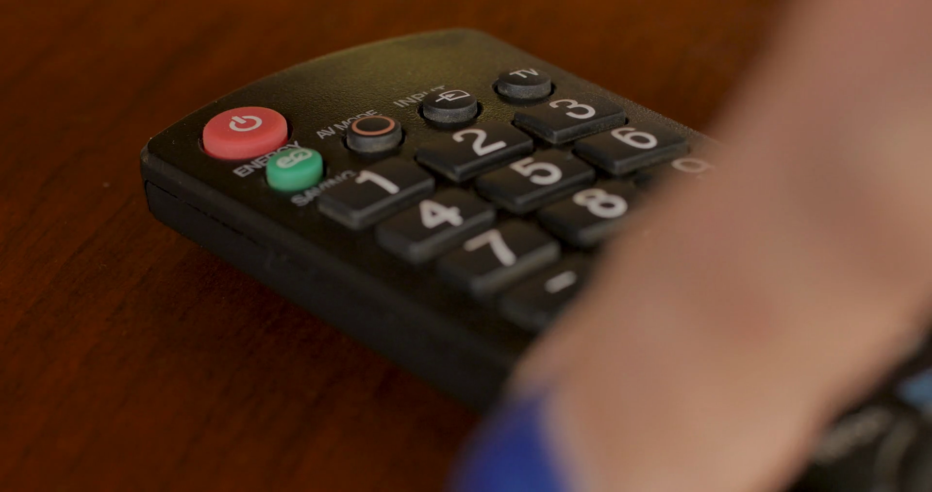 Woman's Hand Pushing Red Power Button On Stock Footage SBV-325768257 ...