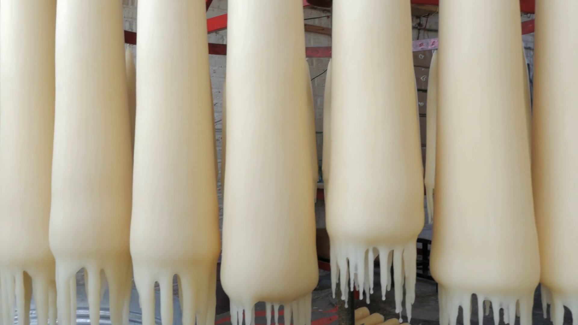 Handmade Candle Production In Manufacturing Stock Footage SBV-315457142 ...