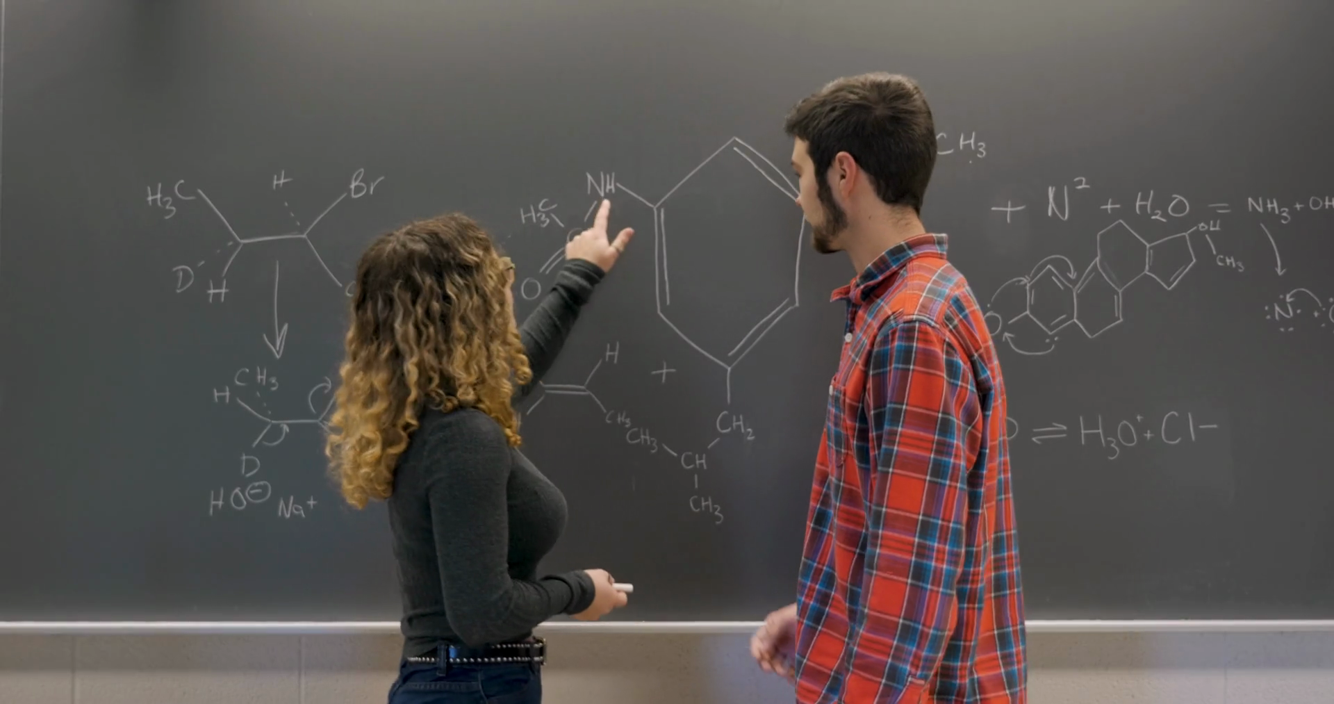 Young Female College Student Explaining Hard Stock Footage SBV ...