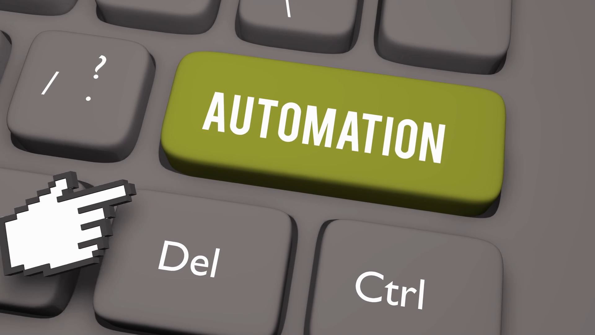 Automation Concept Keyboard Motion Background 00:07 SBV-346506718 ...