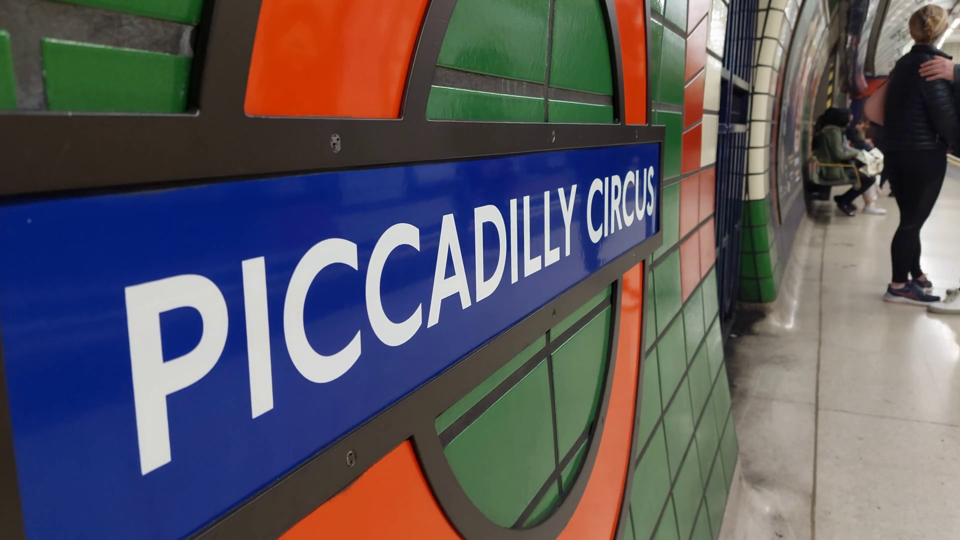 Piccadilly Circus Underground Station In Stock Footage SBV 347657552 piccadilly-circus-underground-station-in-stock-footage-sbv-347657552
