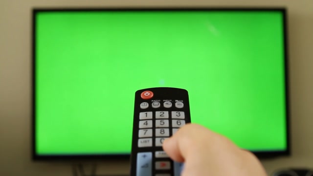 Remote Control Green Screen Stock Footage: Royalty-Free Video Clips ...