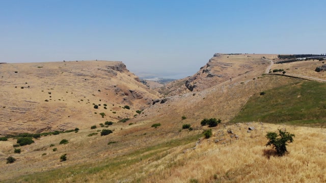 Hd 4k Israeli Agricultural Land In Northern Israel Stock Footage ...