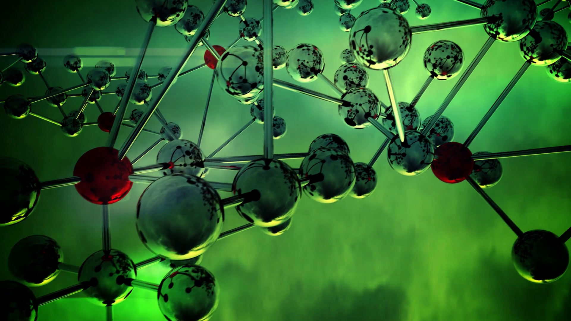 Abstract Molecular Structure V3 Stock Motion Graphics SBV-302659265 ...