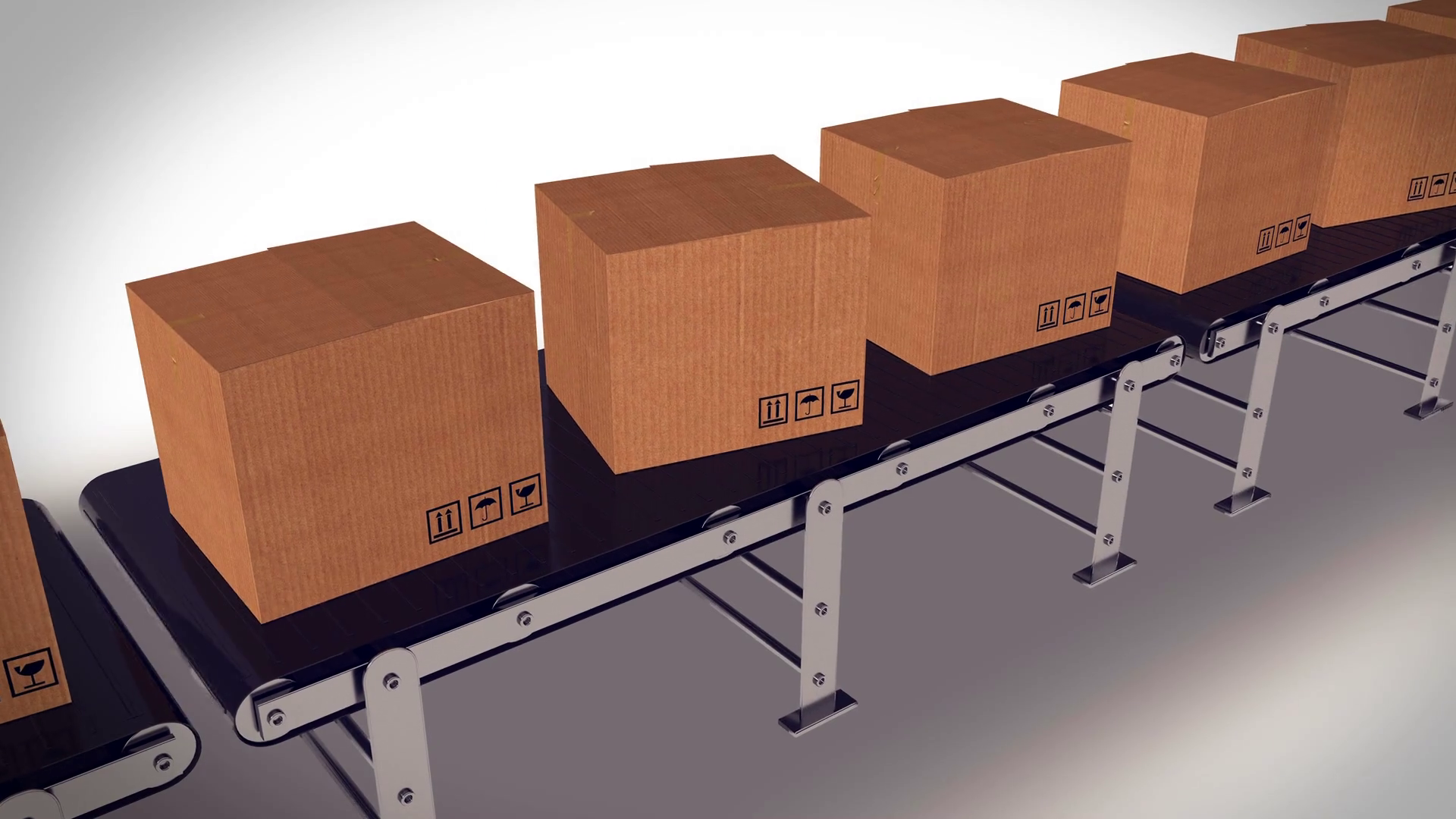 Automated Shipment In Warehouse Stock Motion Graphics SBV-304879584 ...