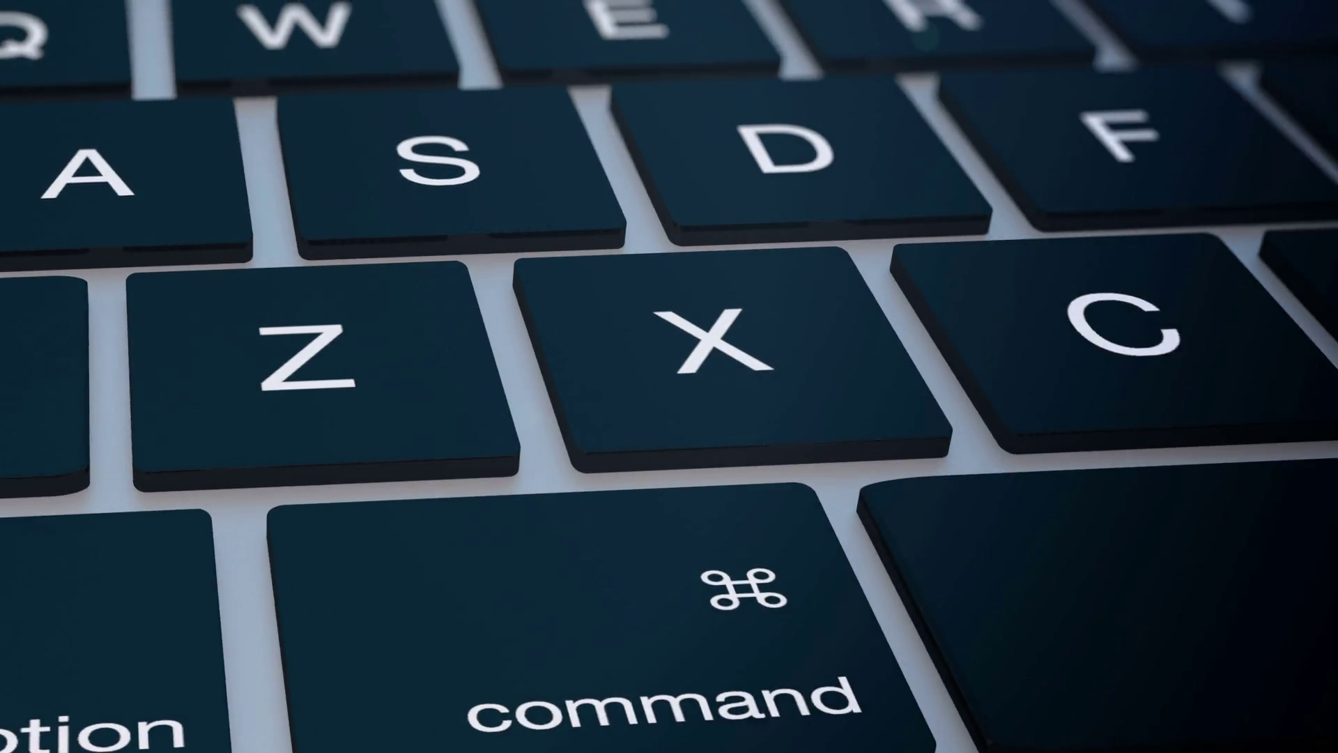 Closeup Of Laptop's Keyboard Pan Stock Motion Graphics SBV-302659433 ...