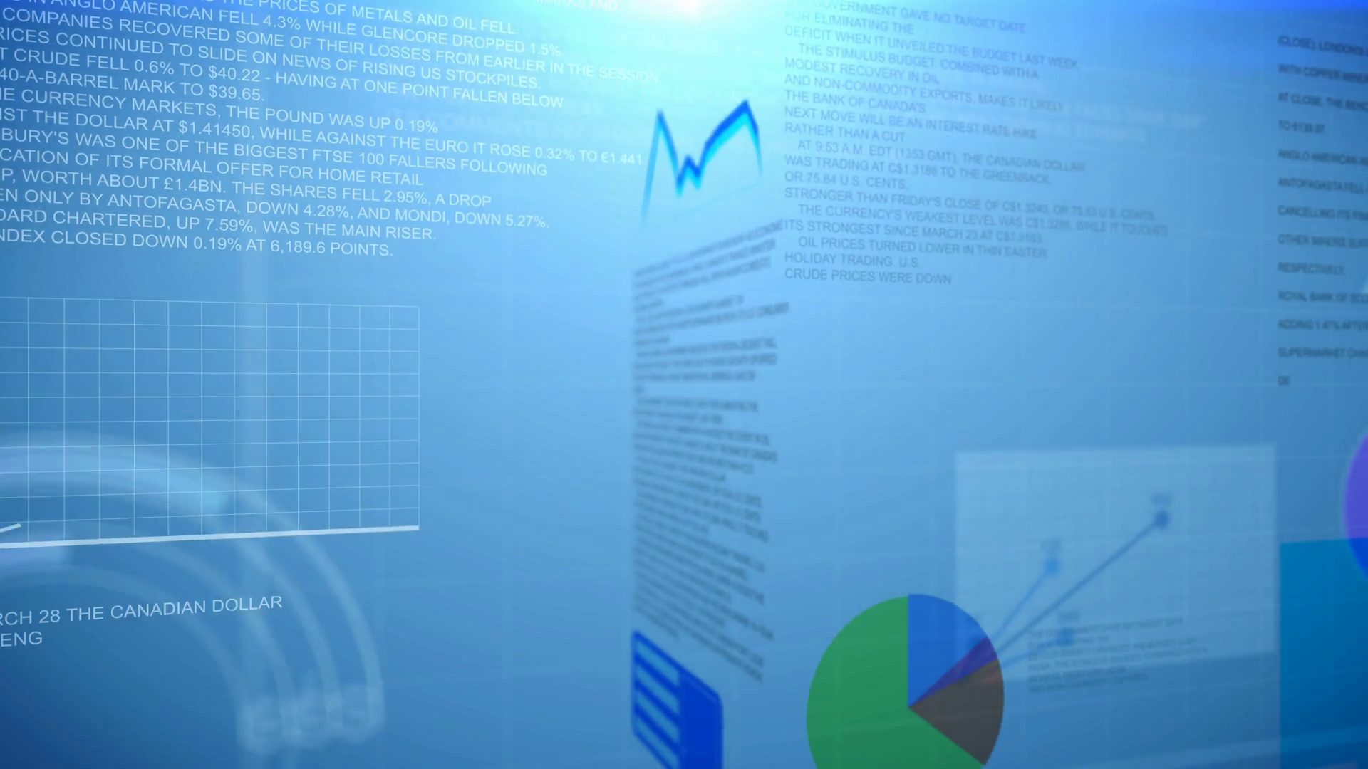 Financial Figures Diagrams Showing Stock Motion Graphics SBV-306303020 ...