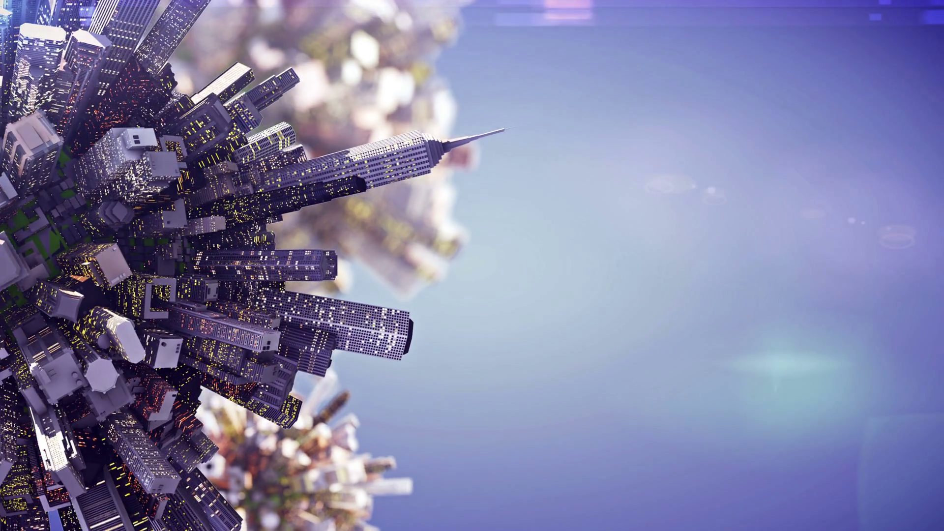 Globe Buildings Stock Motion Graphics SBV-309619446 - Storyblocks