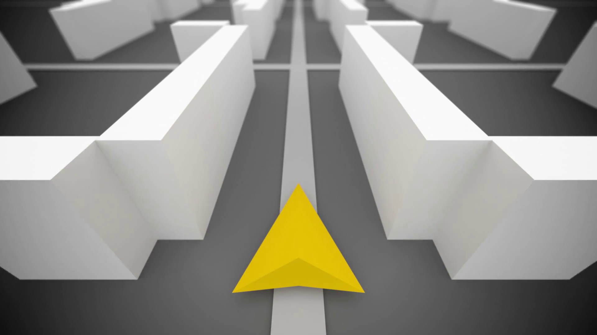 Gps Navigation With Simple 3d Buildings Stock Motion Graphics SBV ...