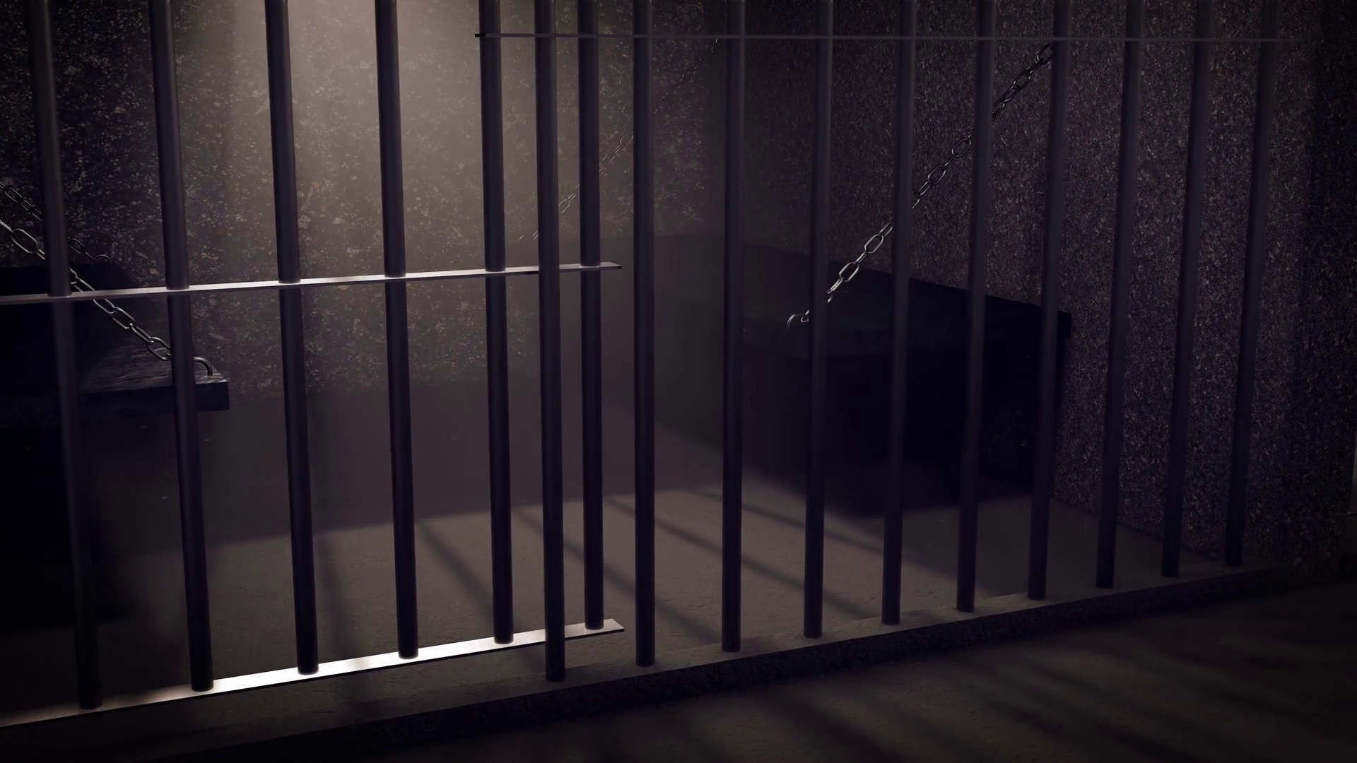 Rows Of Prison Cells Prison Interior Loop Stock Motion Graphics SBV ...