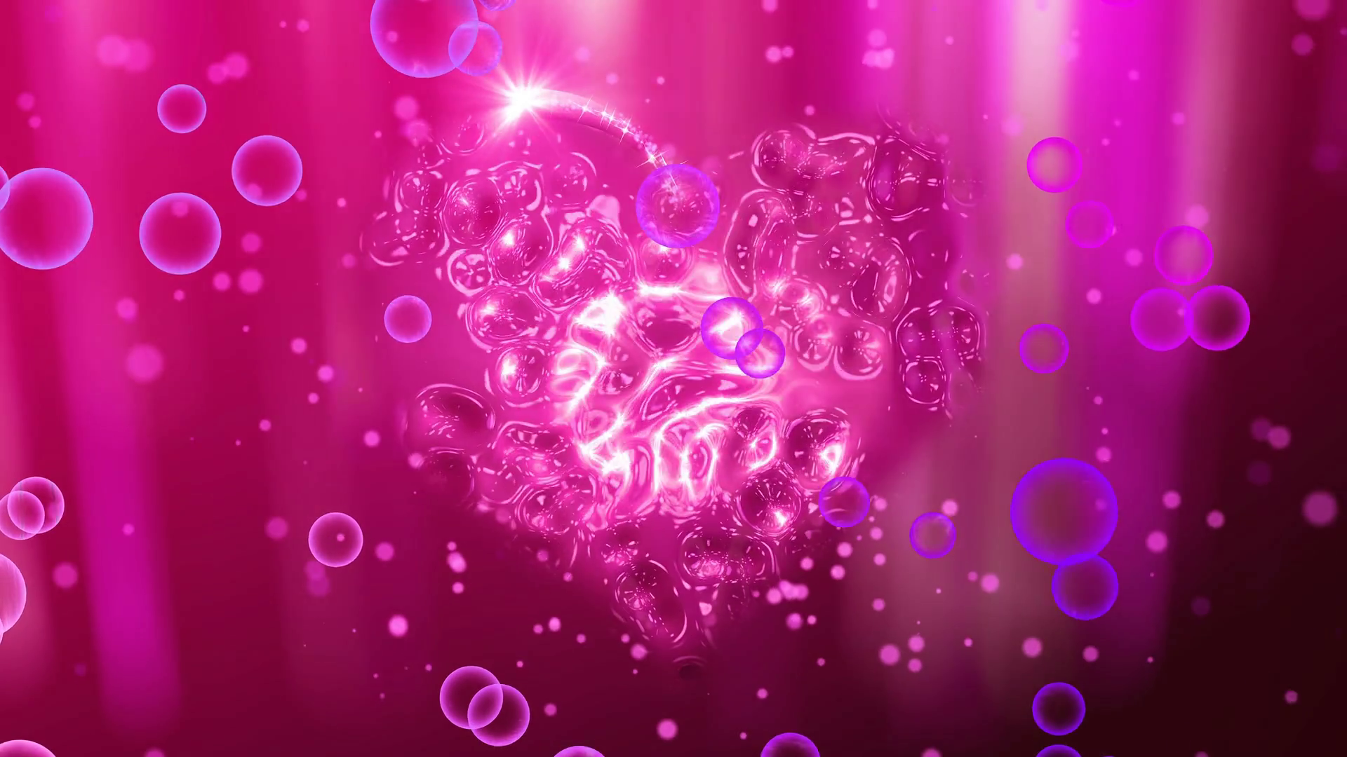Amazing 3d Rendering Of Pink Love Heart Stock Motion Graphics SBV ...