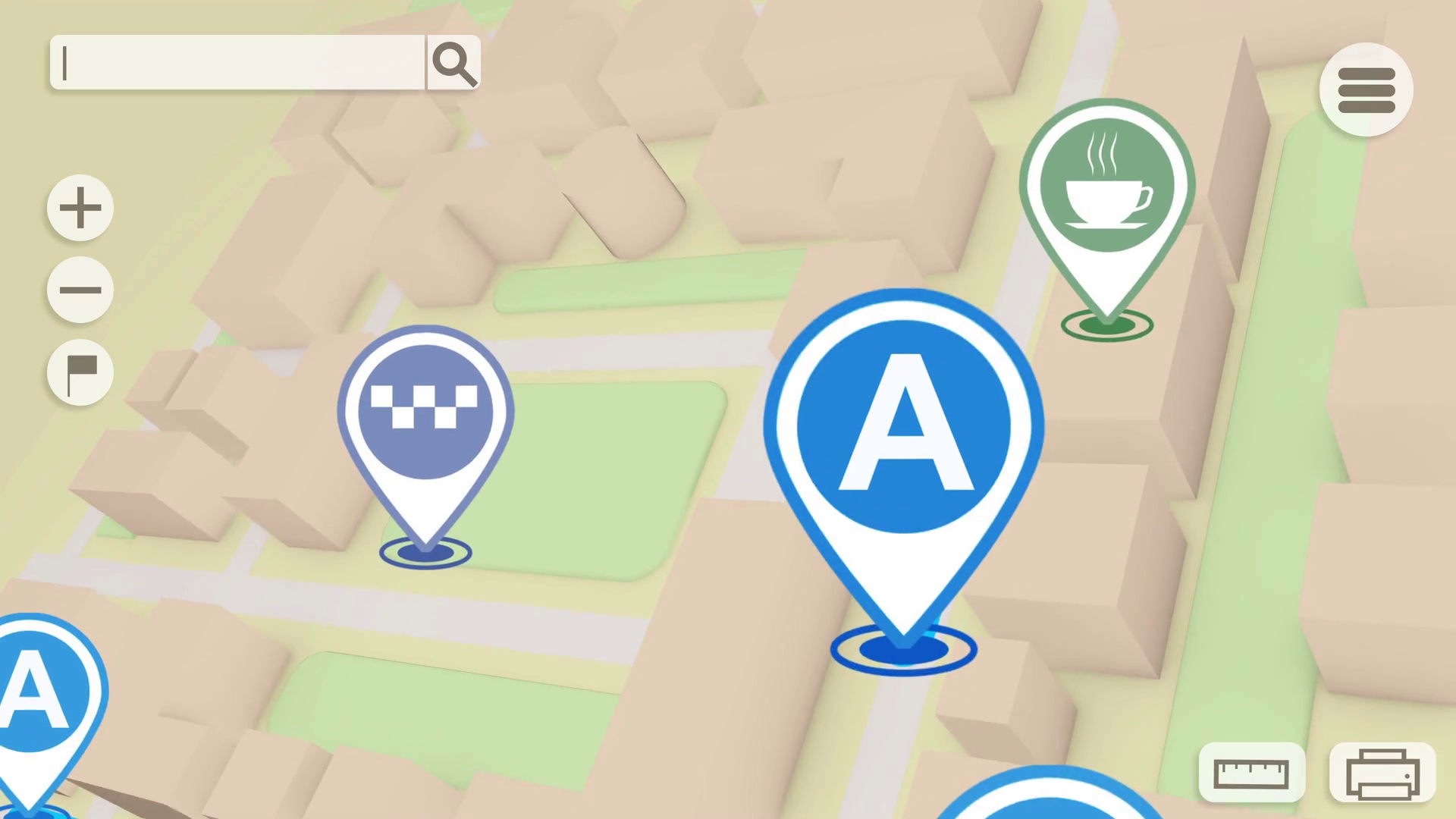 Concept Animation Of 3d Gps Map Navigation Stock Motion Graphics SBV ...