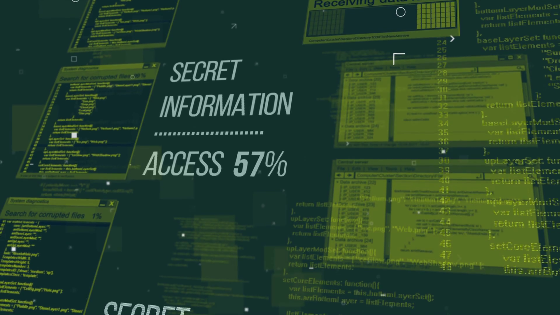 Hacking Secret Information Database Via Stock Motion Graphics SBV ...
