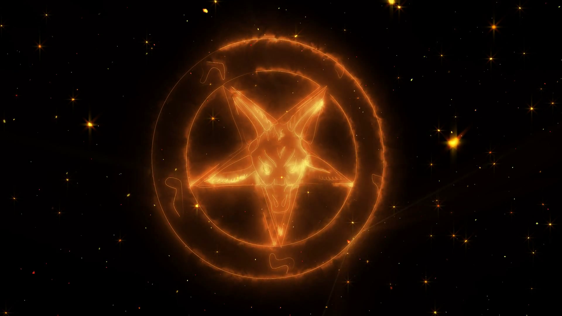 Striking 3d Rendering Of Golden Pentagram Stock Motion Graphics SBV ...