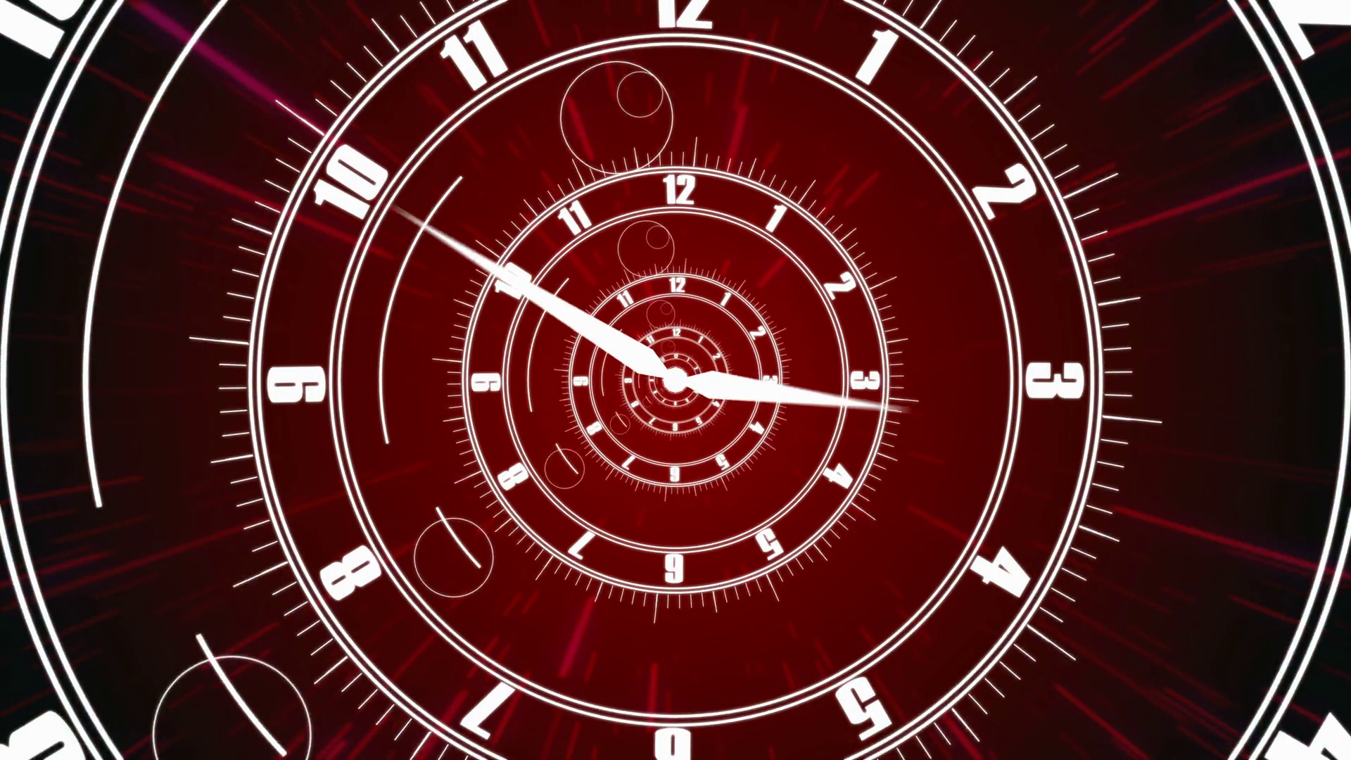 Twisted Clock Face Business Time Concept Stock Motion Graphics SBV ...