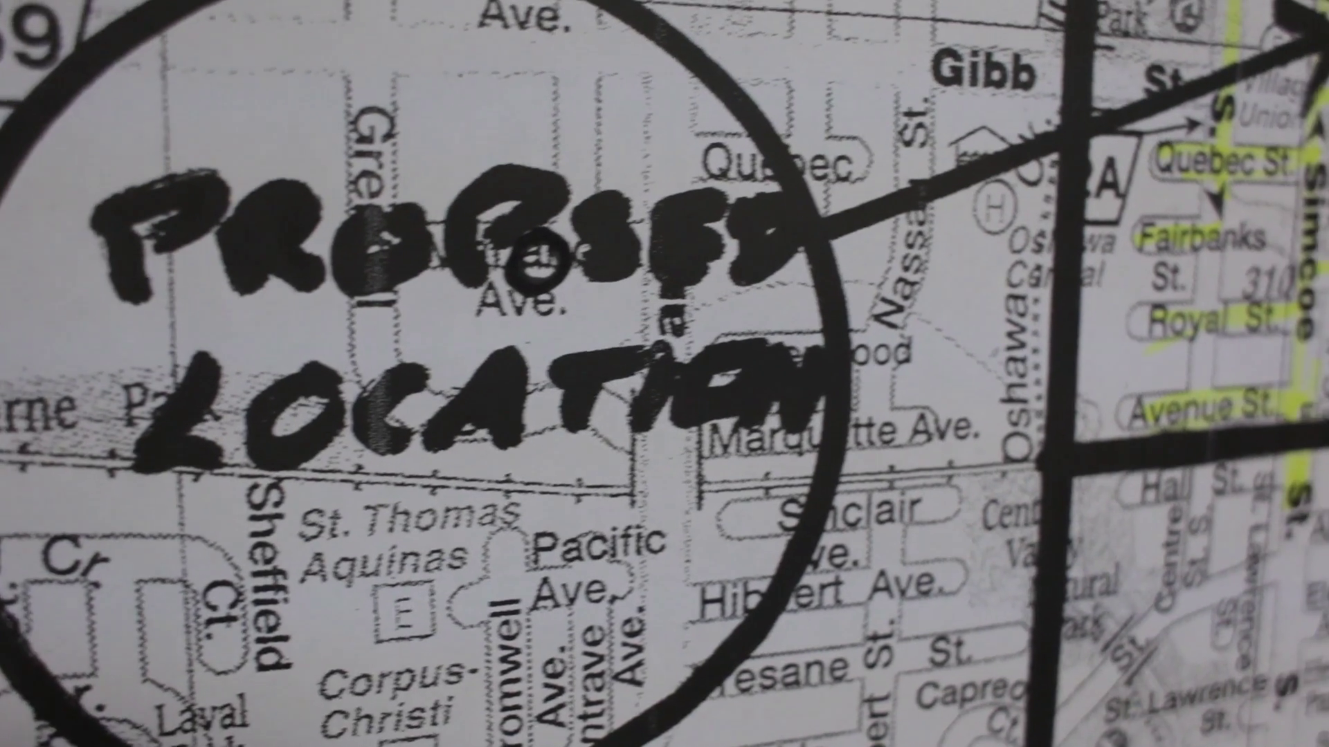 Proposed Location Building Blueprints Stock Footage SBV-302728511 ...