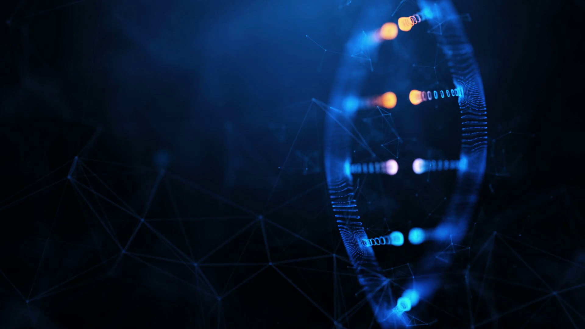 Abstract Dna Double Helix With Depth Of Stock Motion Graphics SBV ...