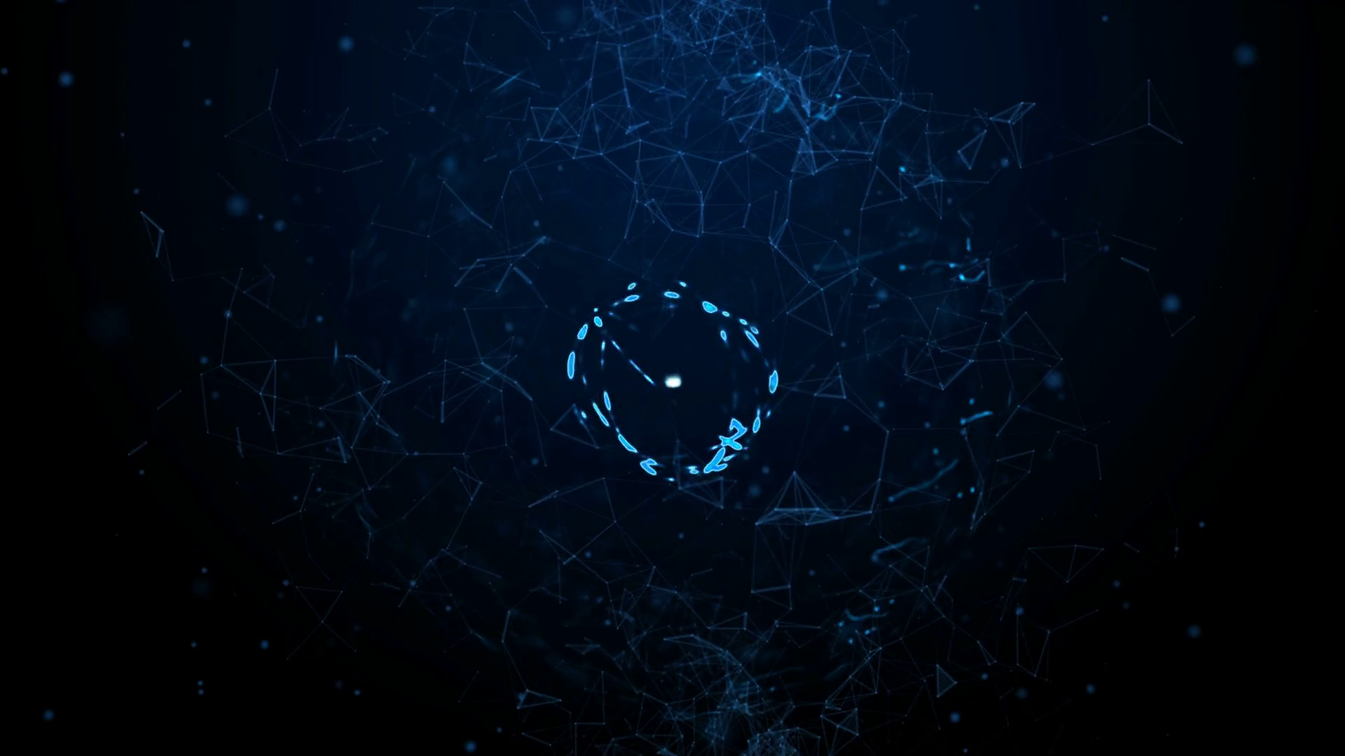 Blue Particle Energy Sphere Abstract Stock Motion Graphics SBV-333793113 - Storyblocks