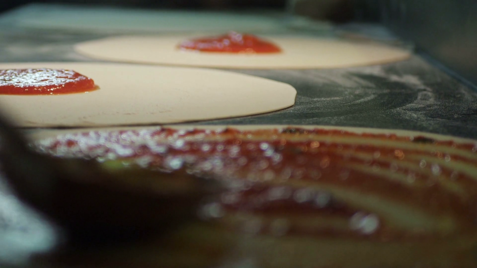Close Up View Of Man Chef Cooking Italian Stock Footage SBV-338132849 ...