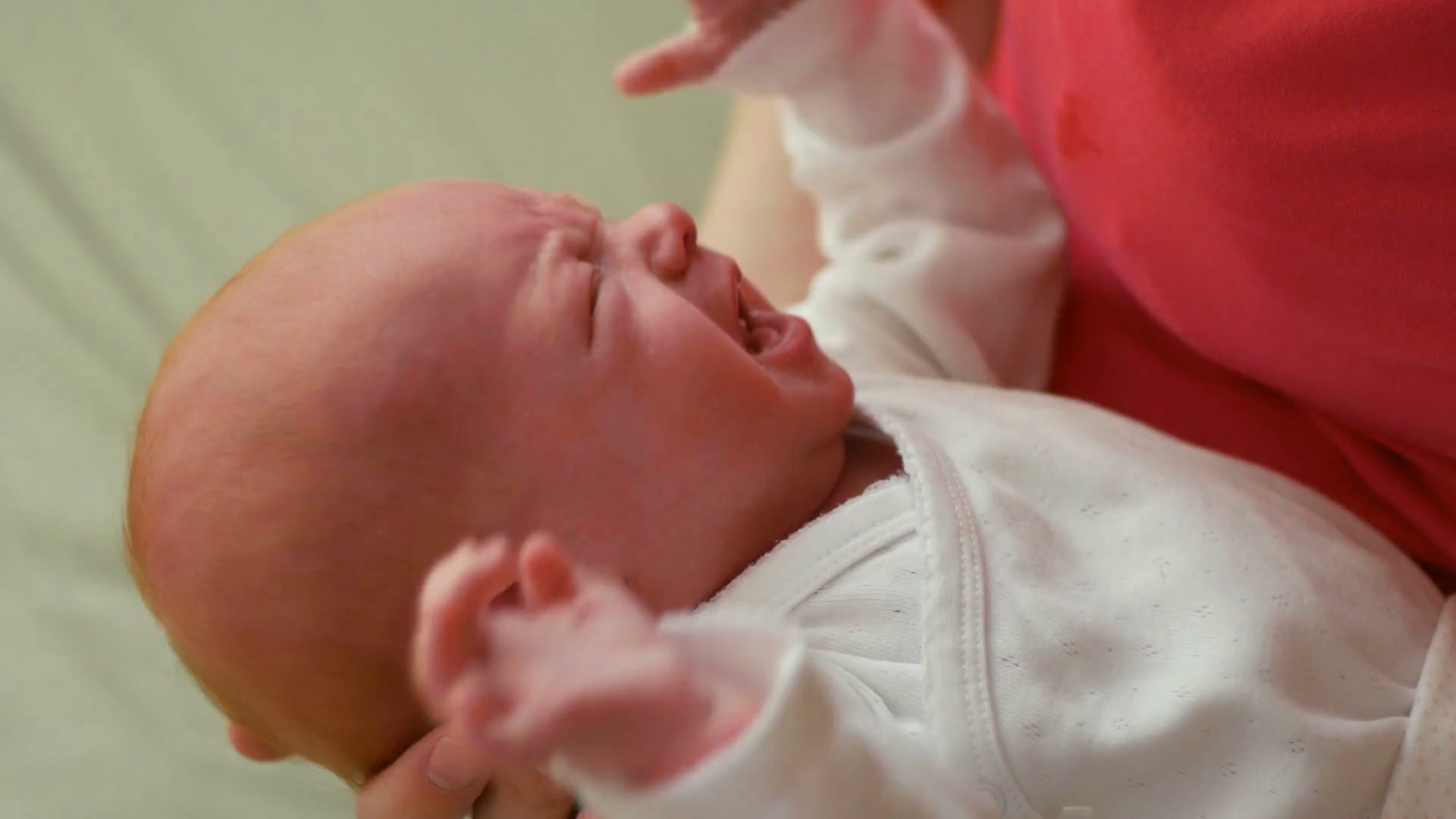 Crying Baby - 3 Days Birth Stock Footage SBV-325175180 - Storyblocks