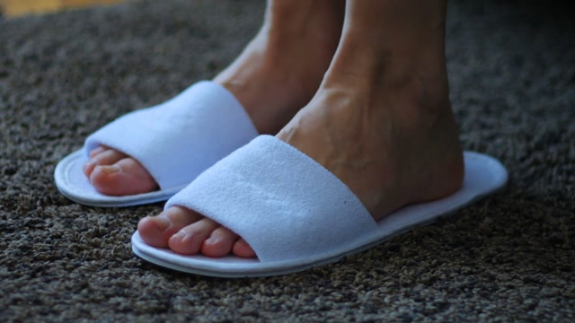 Slippers Stock Footage: Royalty-Free Video Clips - Storyblocks
