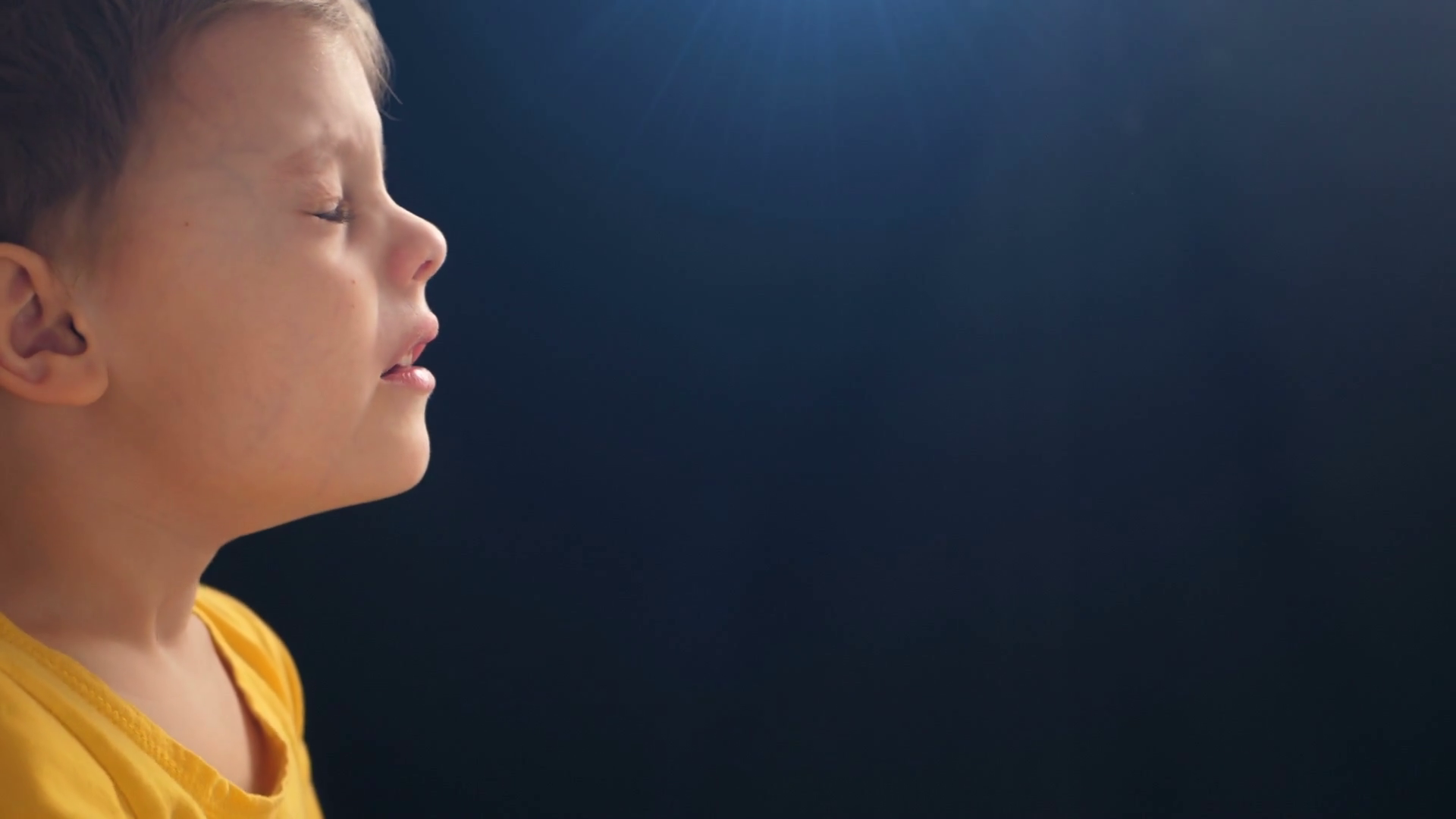 Little Child With Flu Sneezing Closeup Of Stock Footage SBV-338242152 ...