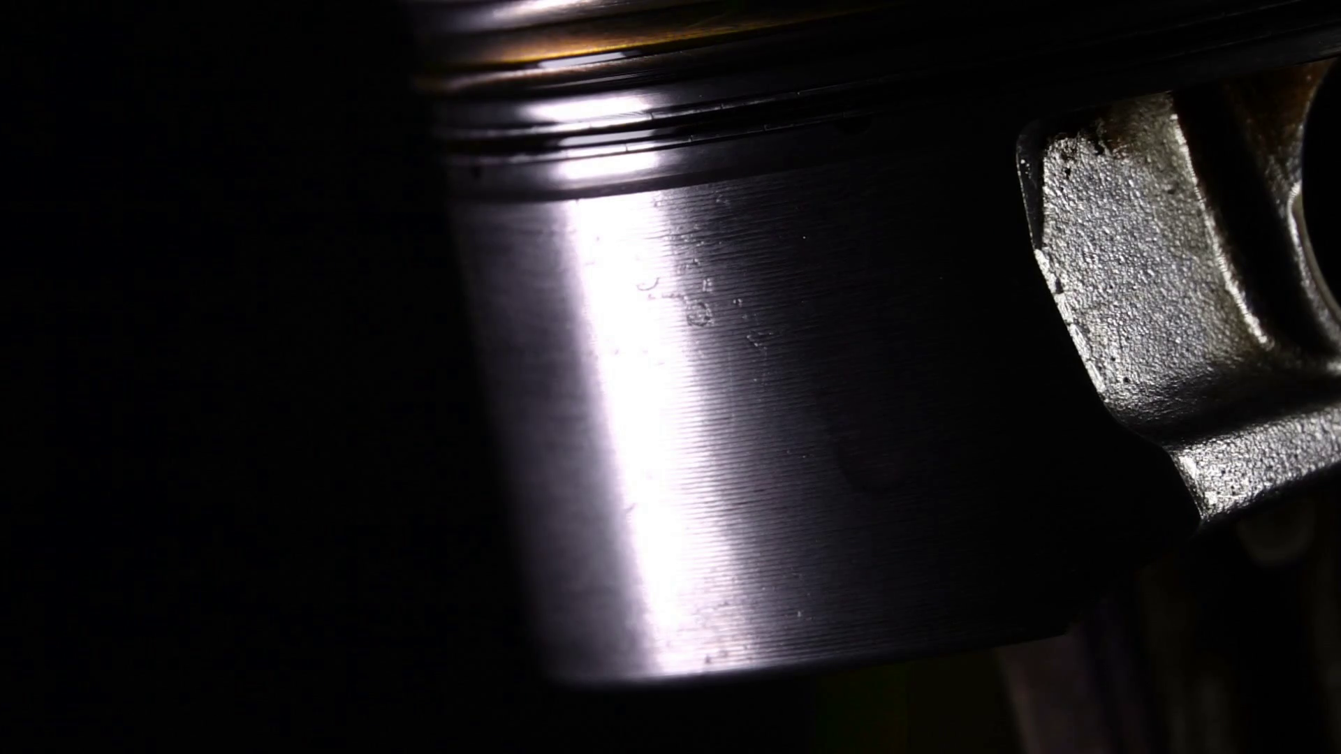 Lubrication Of Engine Piston Oil Lubrication Stock Footage SBV ...