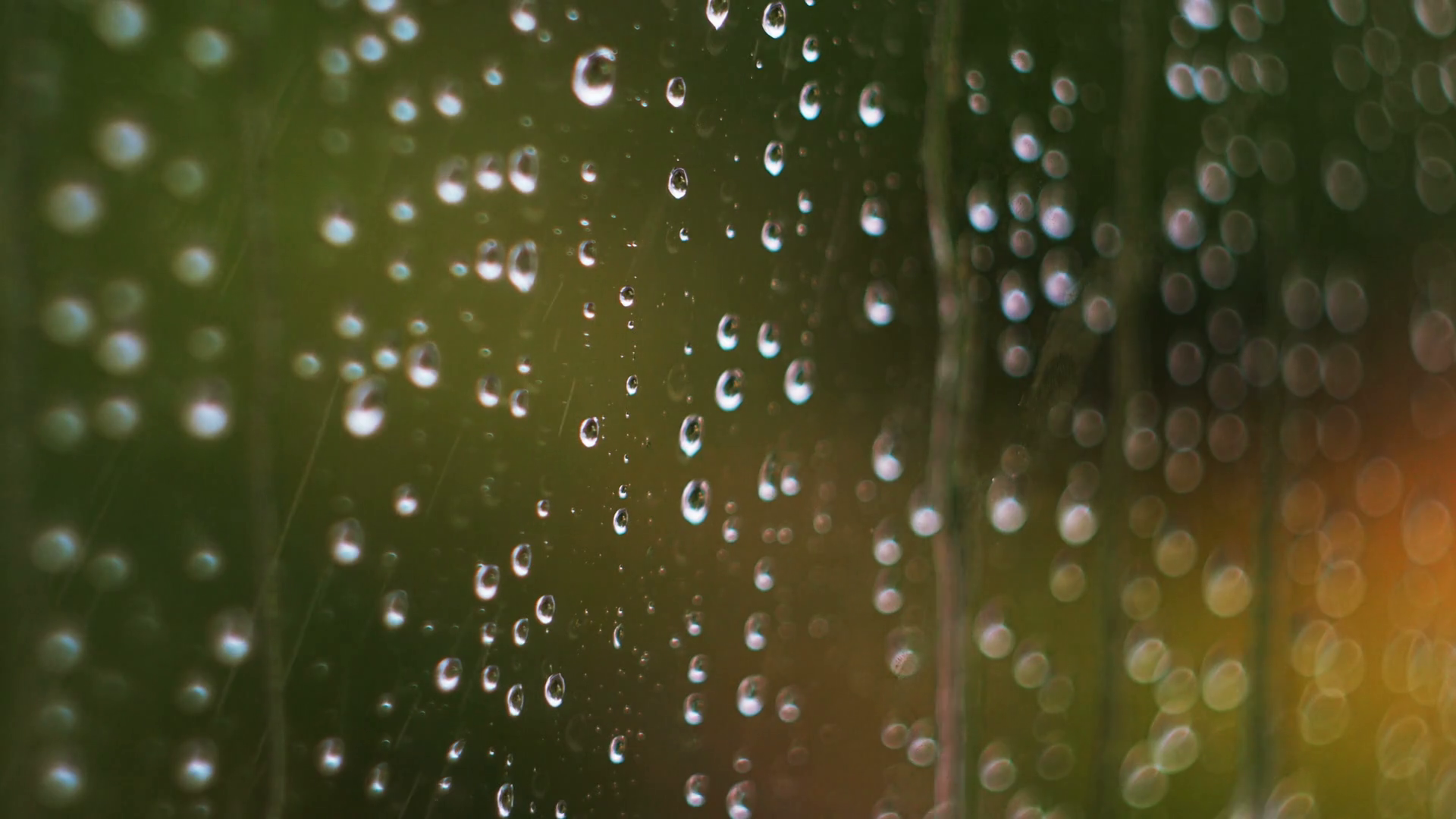 Raindrops Running Down Window Pane Stock Footage SBV-317795446 - Storyblocks
