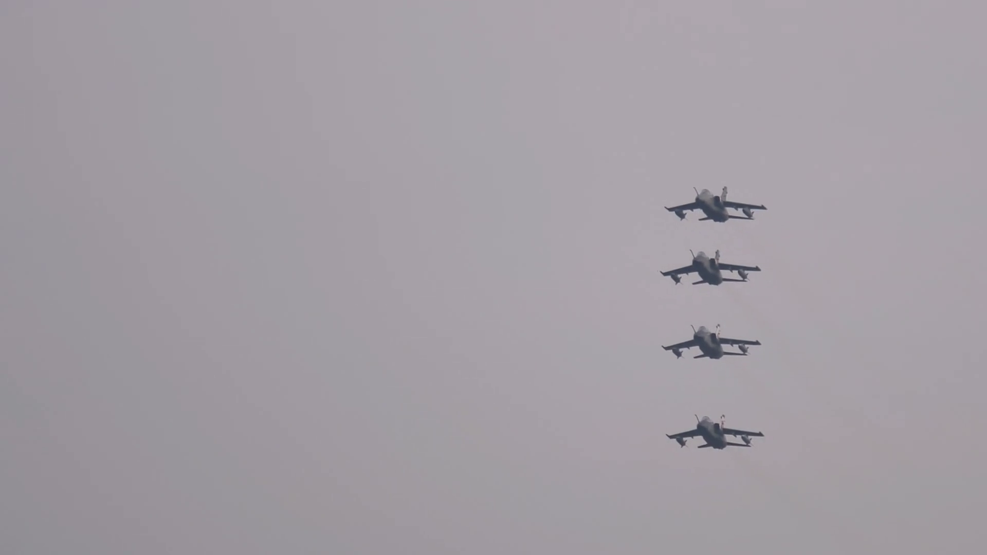 Amx A-11 Ghibli In Formation Italian Air Stock Footage SBV-338018751 ...