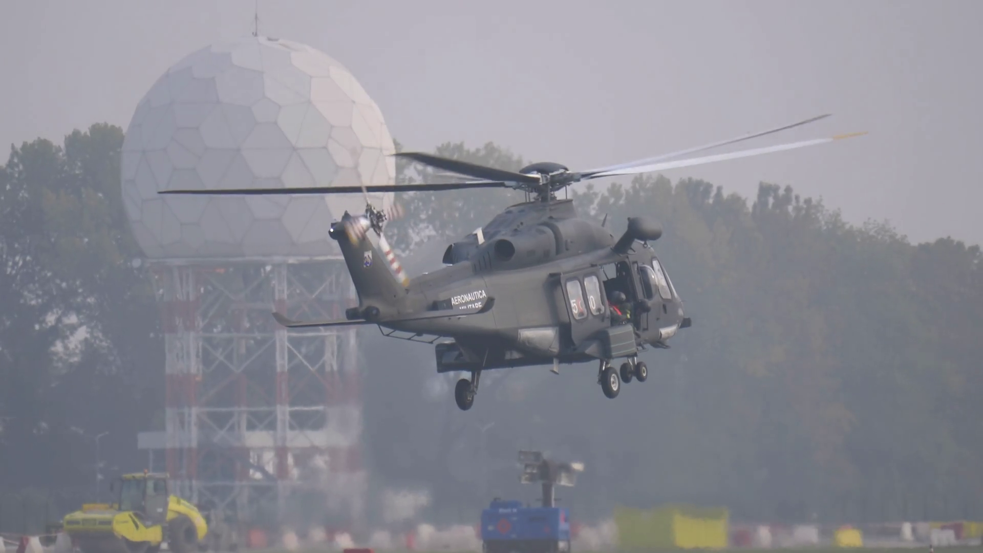 An Helicopter Of Italian Air Force Search Stock Footage SBV-338018897 ...