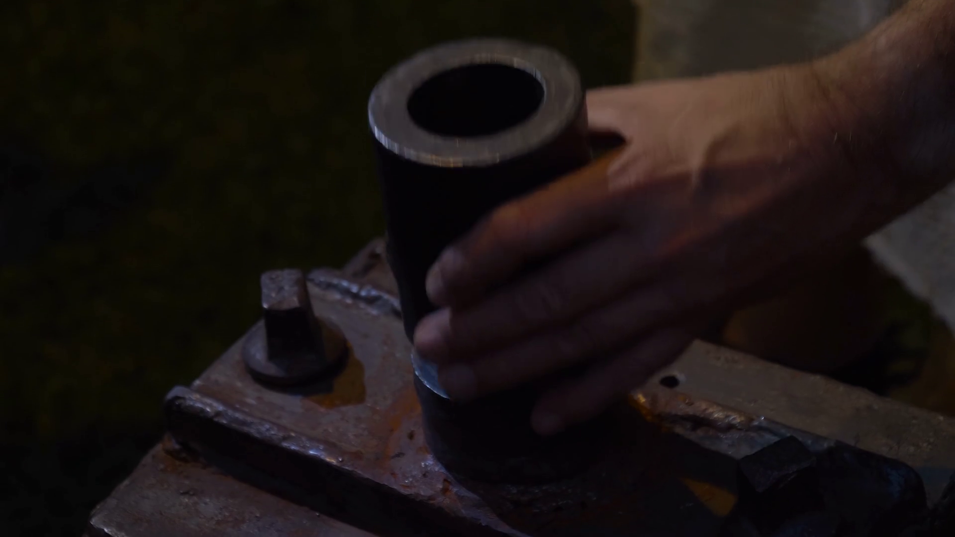 Production Of Antique Coin During Stock Footage SBV-348765180 - Storyblocks