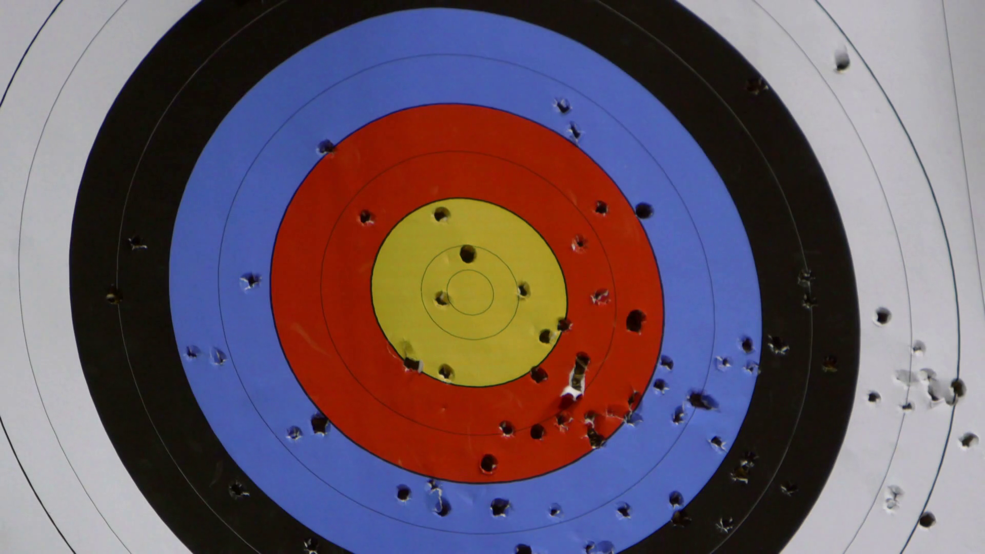 Close Up Footage Of Target Person Hitting Stock Footage SBV-311530173 ...