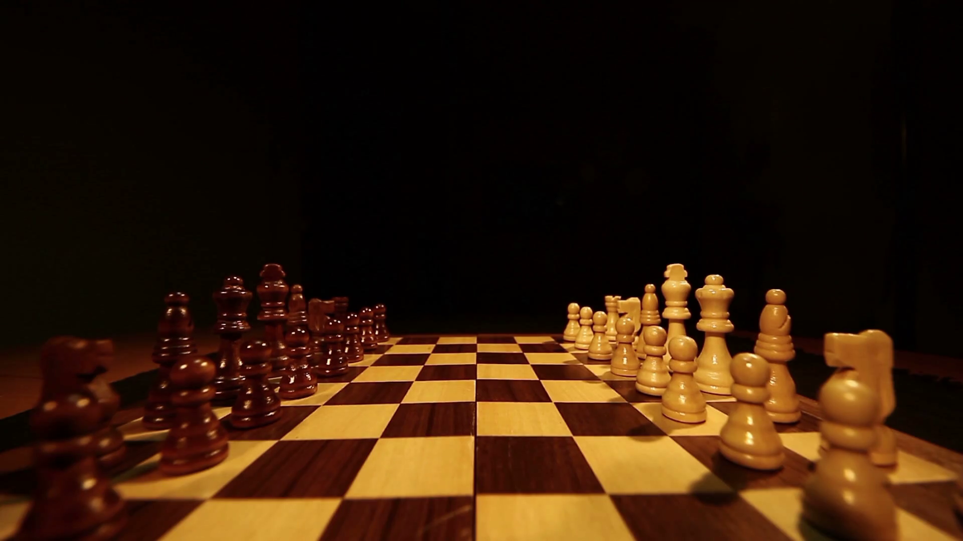 Footage Of Chess Board With It´s Pieces Stock Footage SBV-304292259 ...