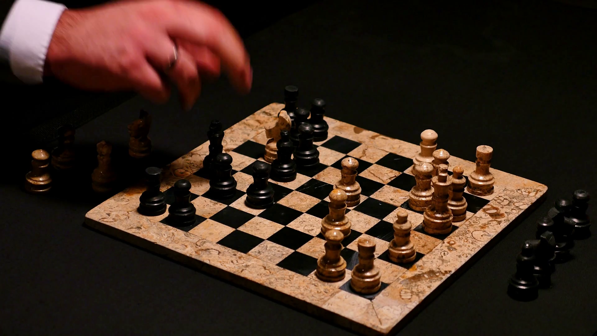 Black People Playing Chess