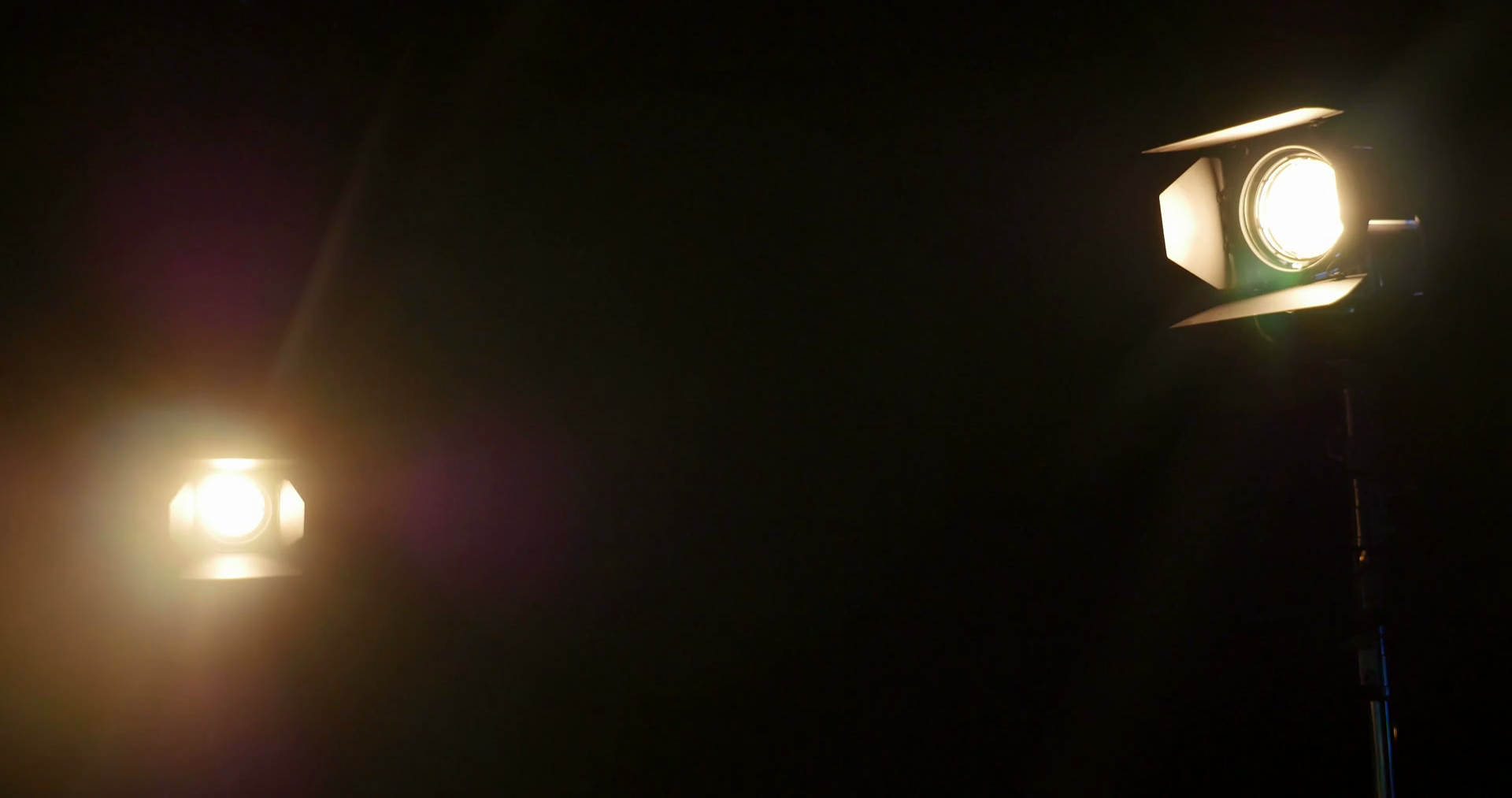 Two Studio Lights Being Turned Off On Stock Footage SBV-306203499 ...