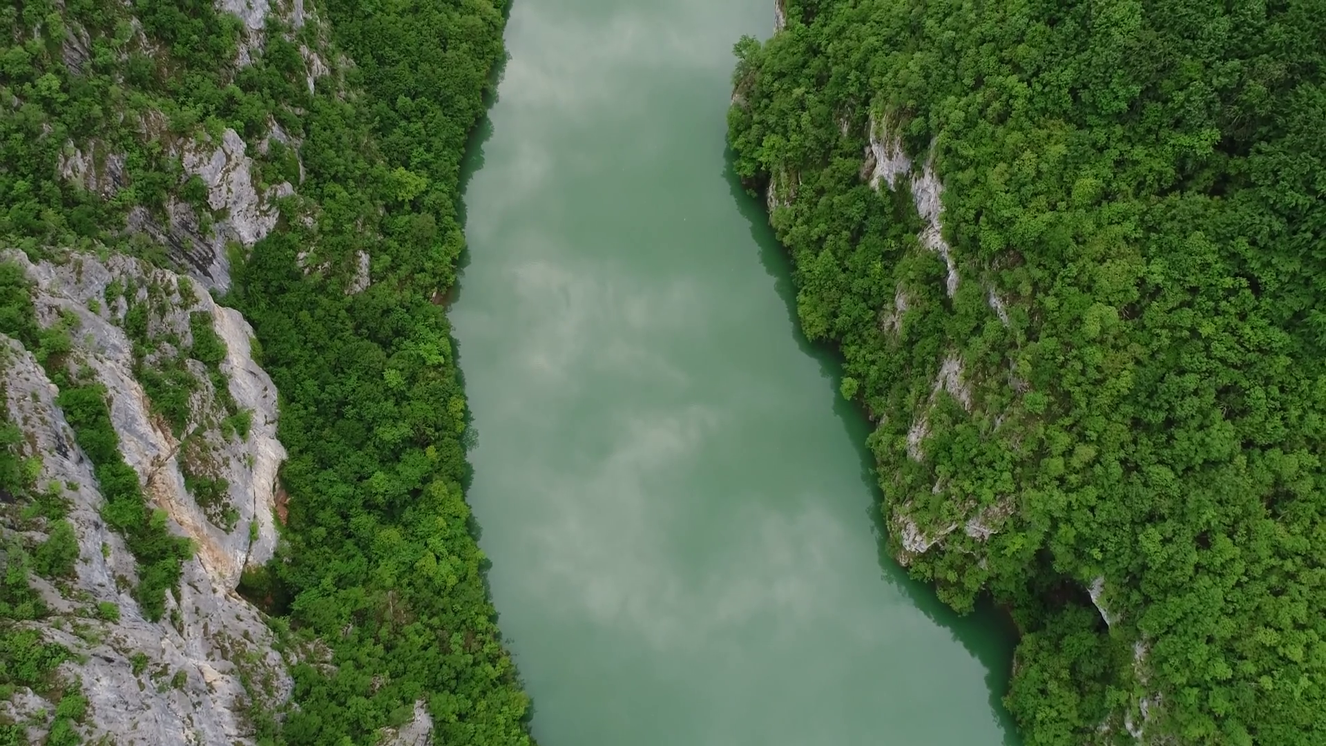 Aerial View Of Stunning Canyon With Scenic Stock Footage SBV-330788682 ...