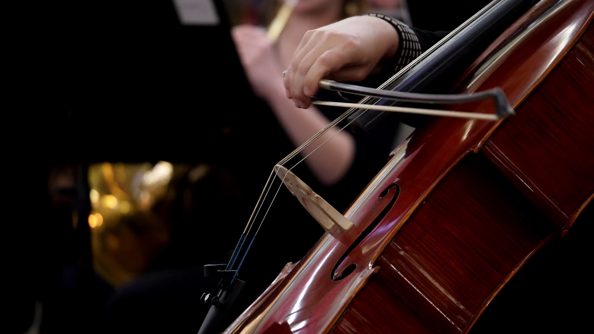 Footage Of Person Playing On Cello Stock Footage SBV-320002112 ...