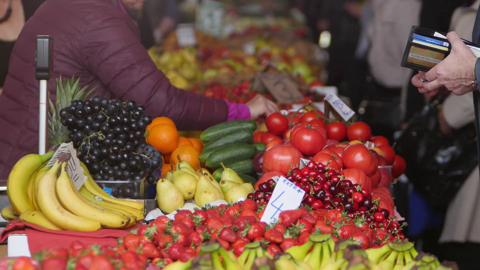 Time-lapse Footage Of Fruits Vegetables Stock Footage SBV-333729255 ...