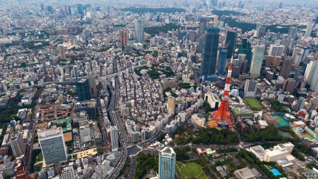 Tokyo Tower Top View Stock Footage: Royalty-Free Video Clips - Storyblocks