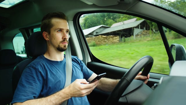 Texting While Driving Stock Footage: Royalty-Free Video Clips - Storyblocks