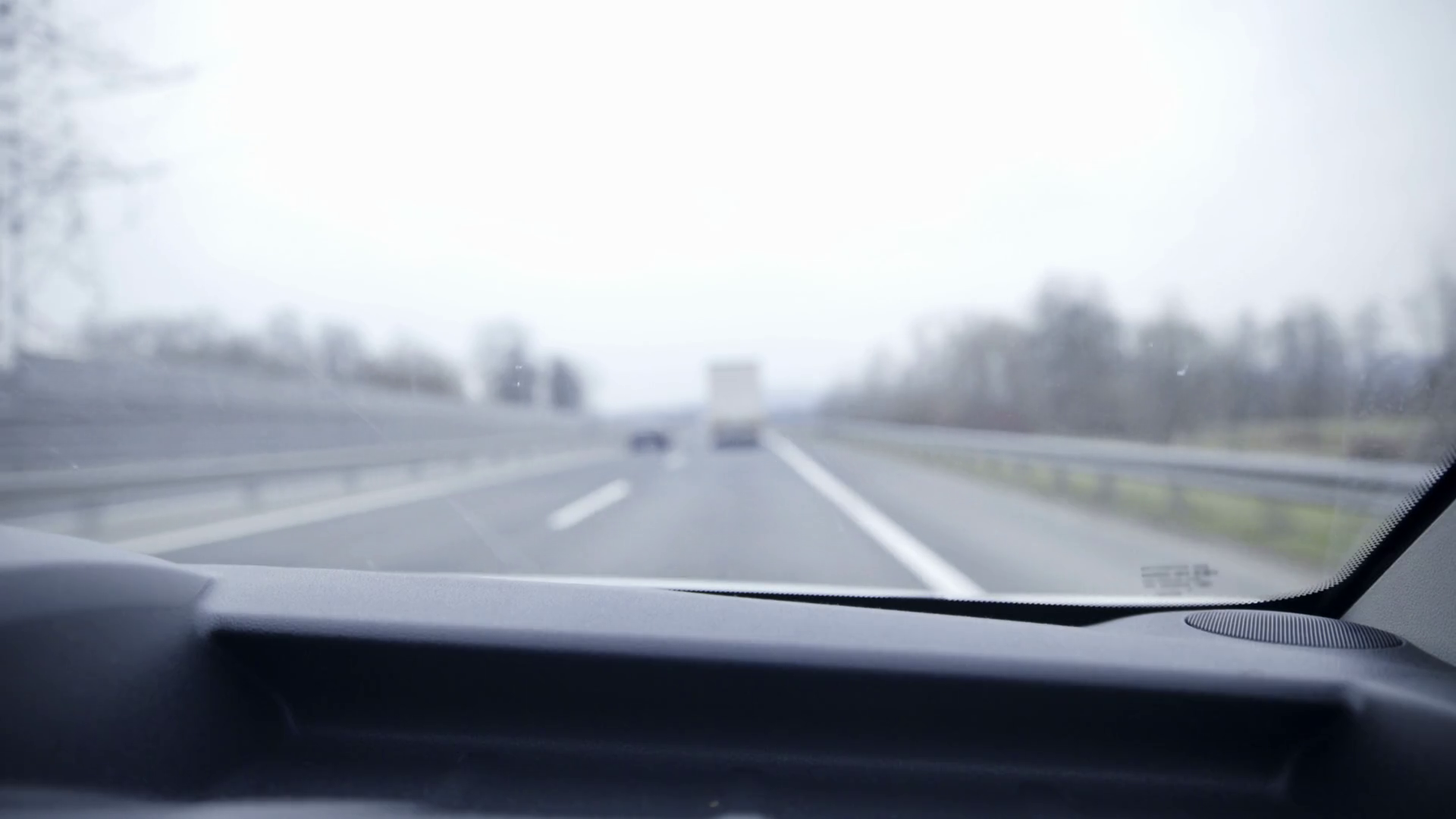 Driving On Highway View From Dashboard 4k Stock Footage SBV-330337762 ...