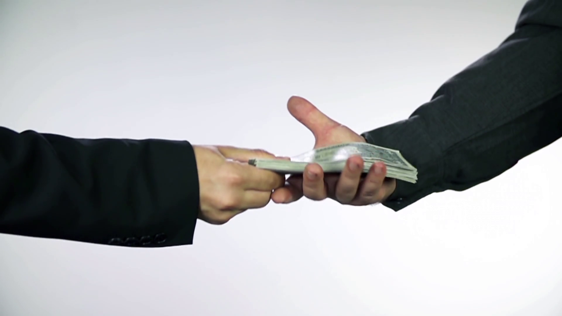 Handing Over Pack Of Money Stock Footage SBV-338915148 - Storyblocks