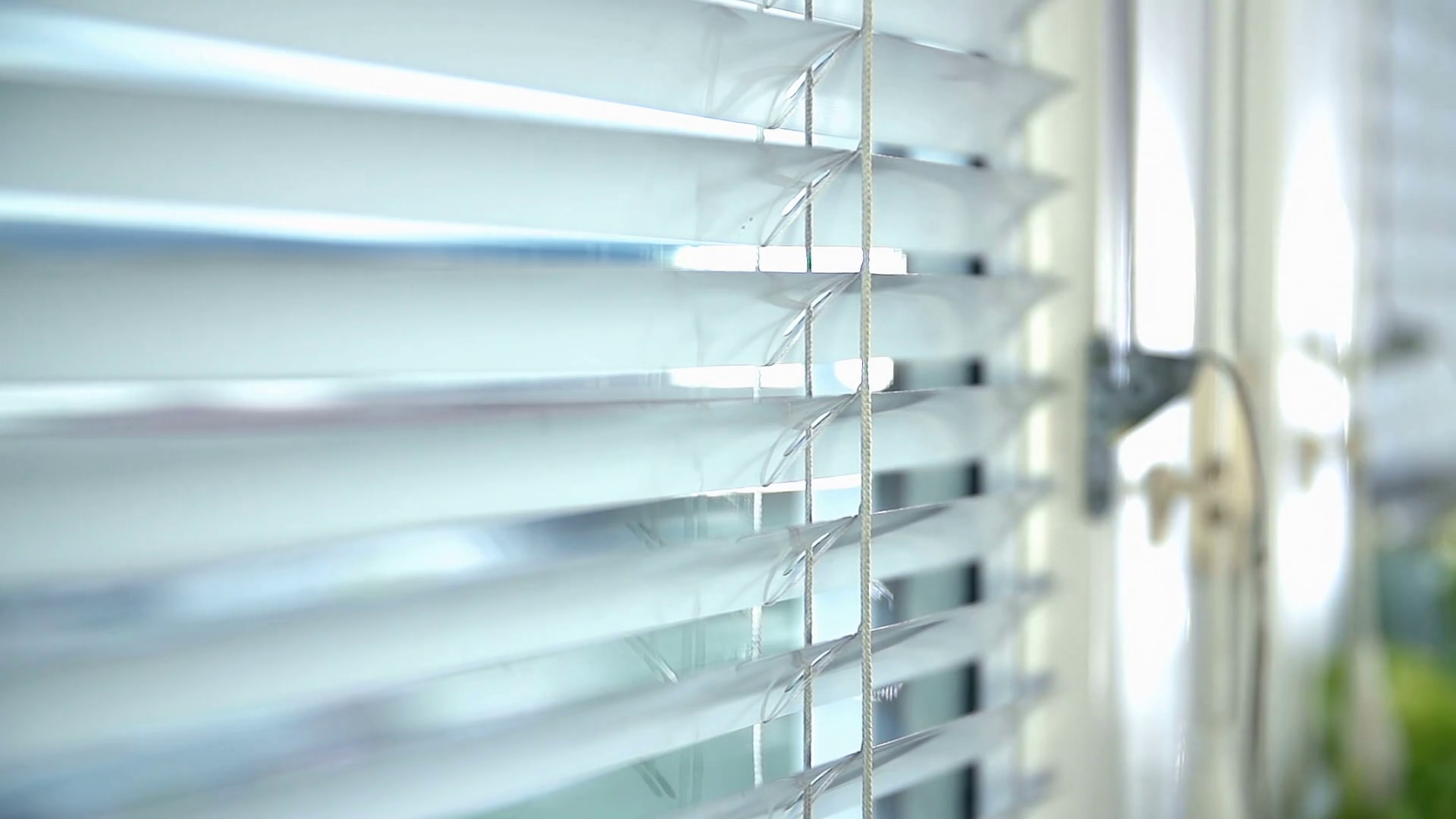 Man Psycho Looking Through Blinds At Home Stock Footage SBV-316108033 ...