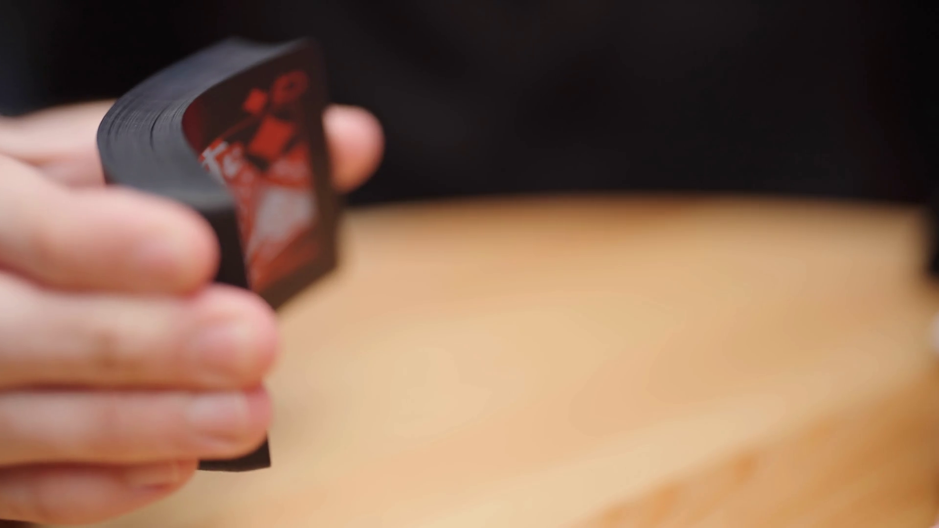 Gambler Poker Trick Of Shooting Cards From Stock Footage SBV-348751338 ...