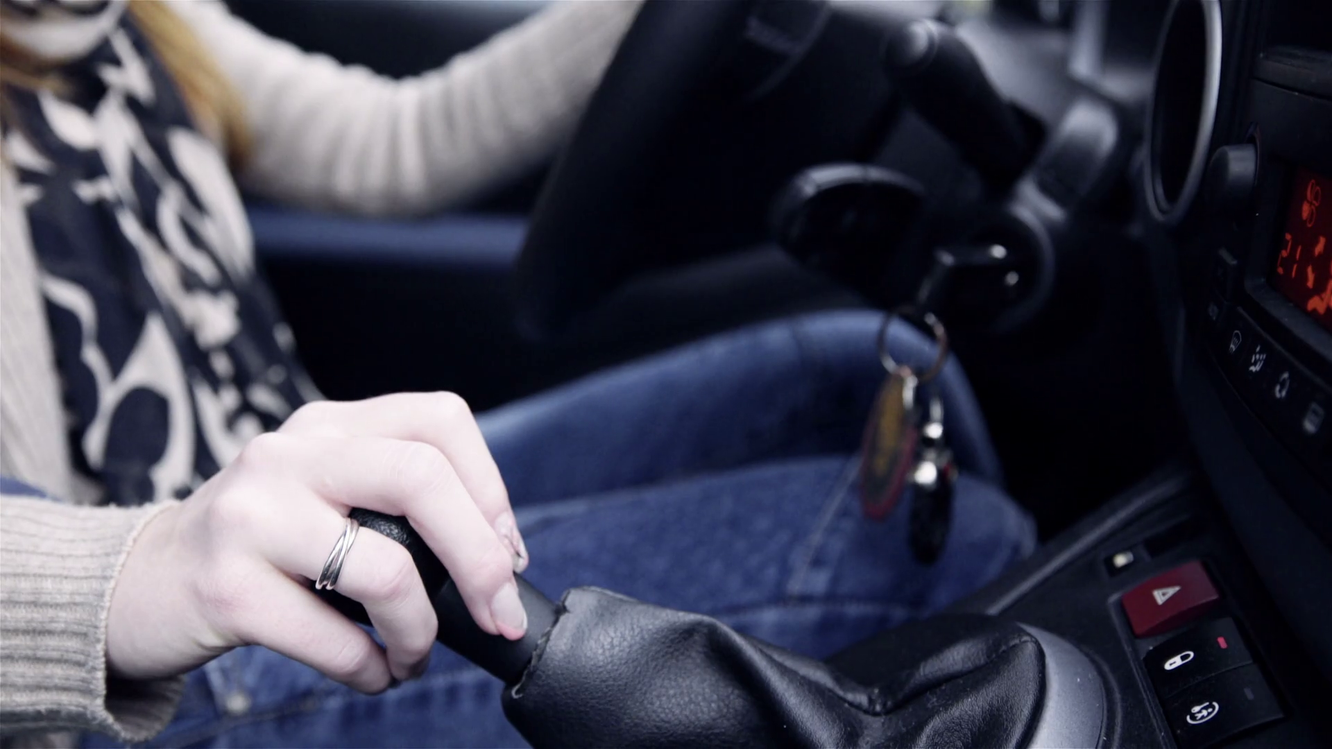 Pushing Clutch Gear Upwards Close Up 4k Stock Footage SBV-330361304 ...