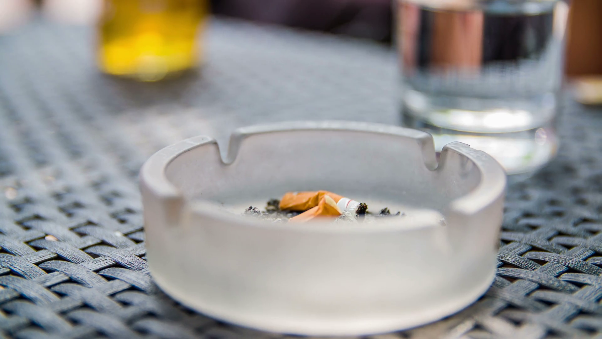 Slow Motion Smoking Cigarette Stock Footage SBV-316082850 - Storyblocks