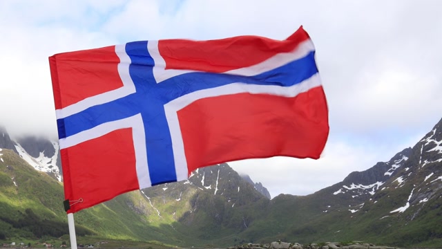 Norwegian Flag Stock Footage: Royalty-Free Video Clips - Storyblocks