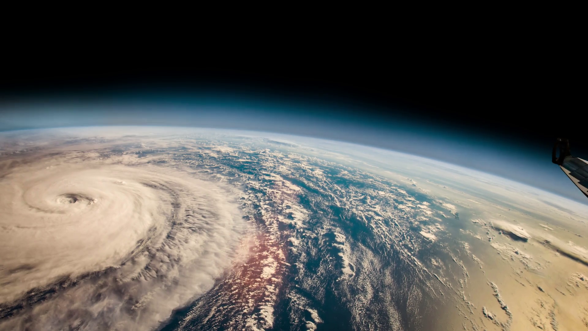 Space Satellite Monitoring From Earth Orbit Stock Footage SBV-328925837 ...