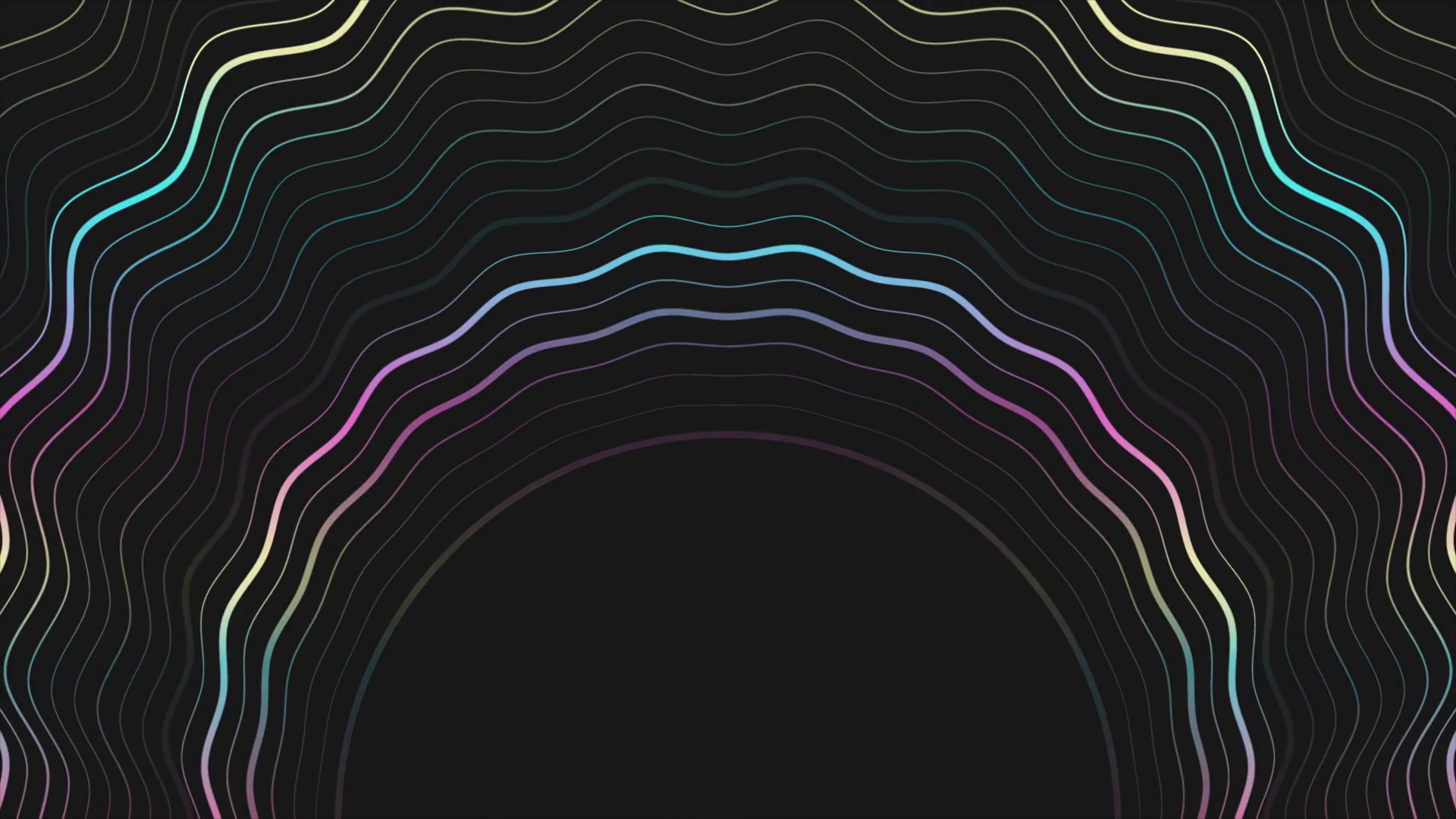 Holographic Wavy Circles Abstract Retro Stock Motion Graphics SBV-351766405 - Storyblocks