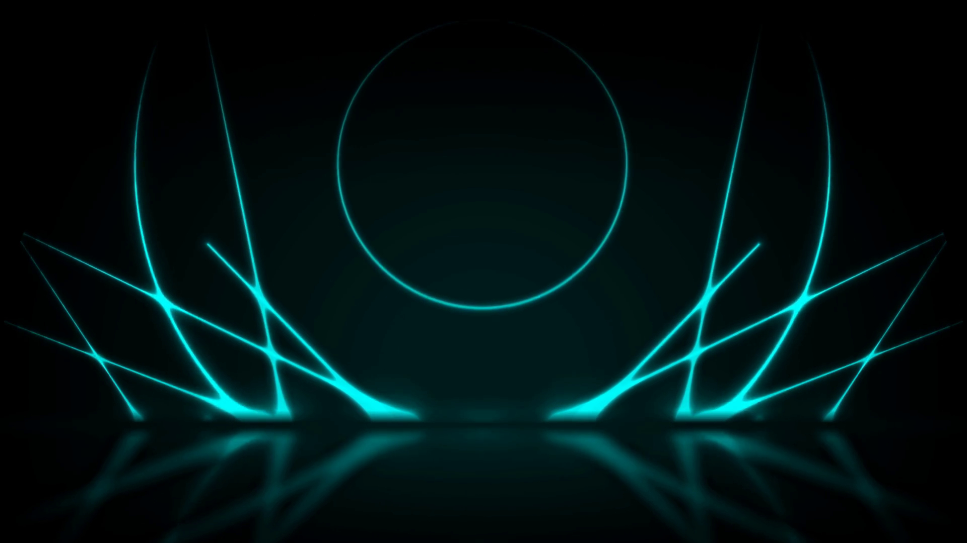 Cyan Neon Lines Ad Circles Abstract Stock Motion Graphics SBV-351926550 - Storyblocks